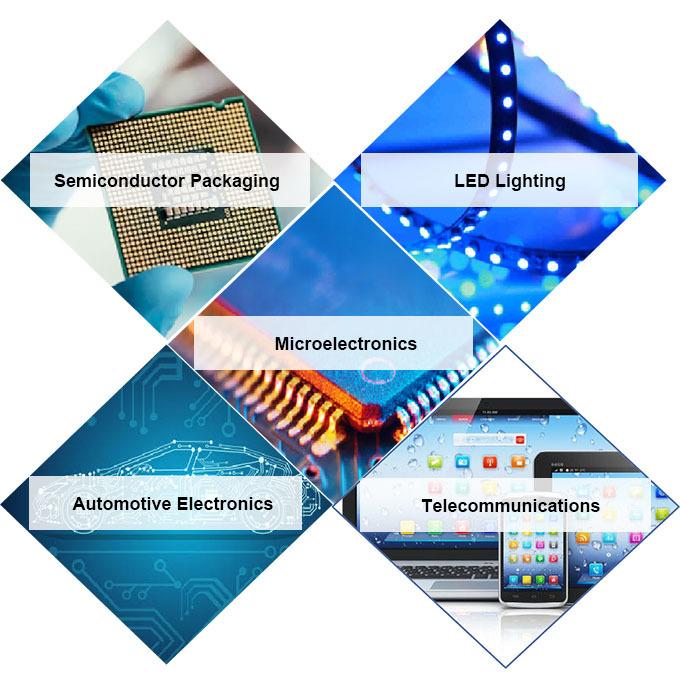 Custom Copper Lead Frame Photo Chemical Etching Service Thickness 0 ...