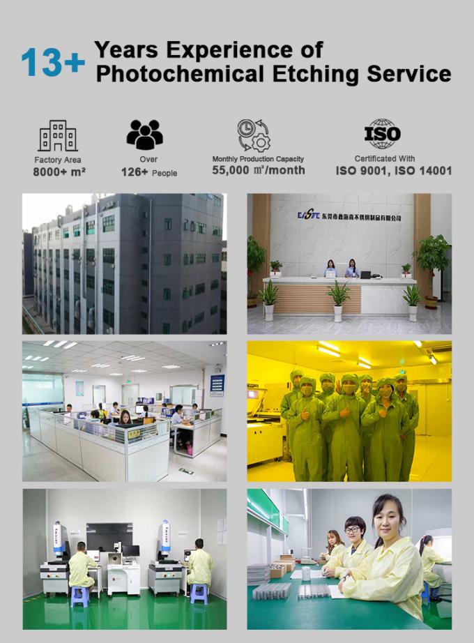 Custom Chemical Etching Supplier for 304 316L Stainless Steel Photo ...