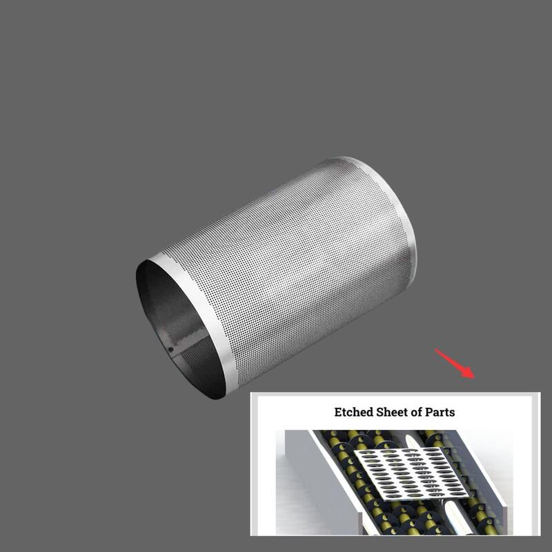 Chemical Etched reel to reel Etching filter mesh