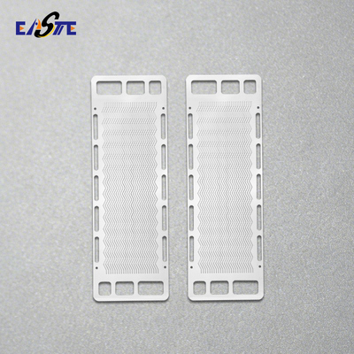 Titanium Etching Service For Custom 0.6mm Micro Flow Channel Metallic ...